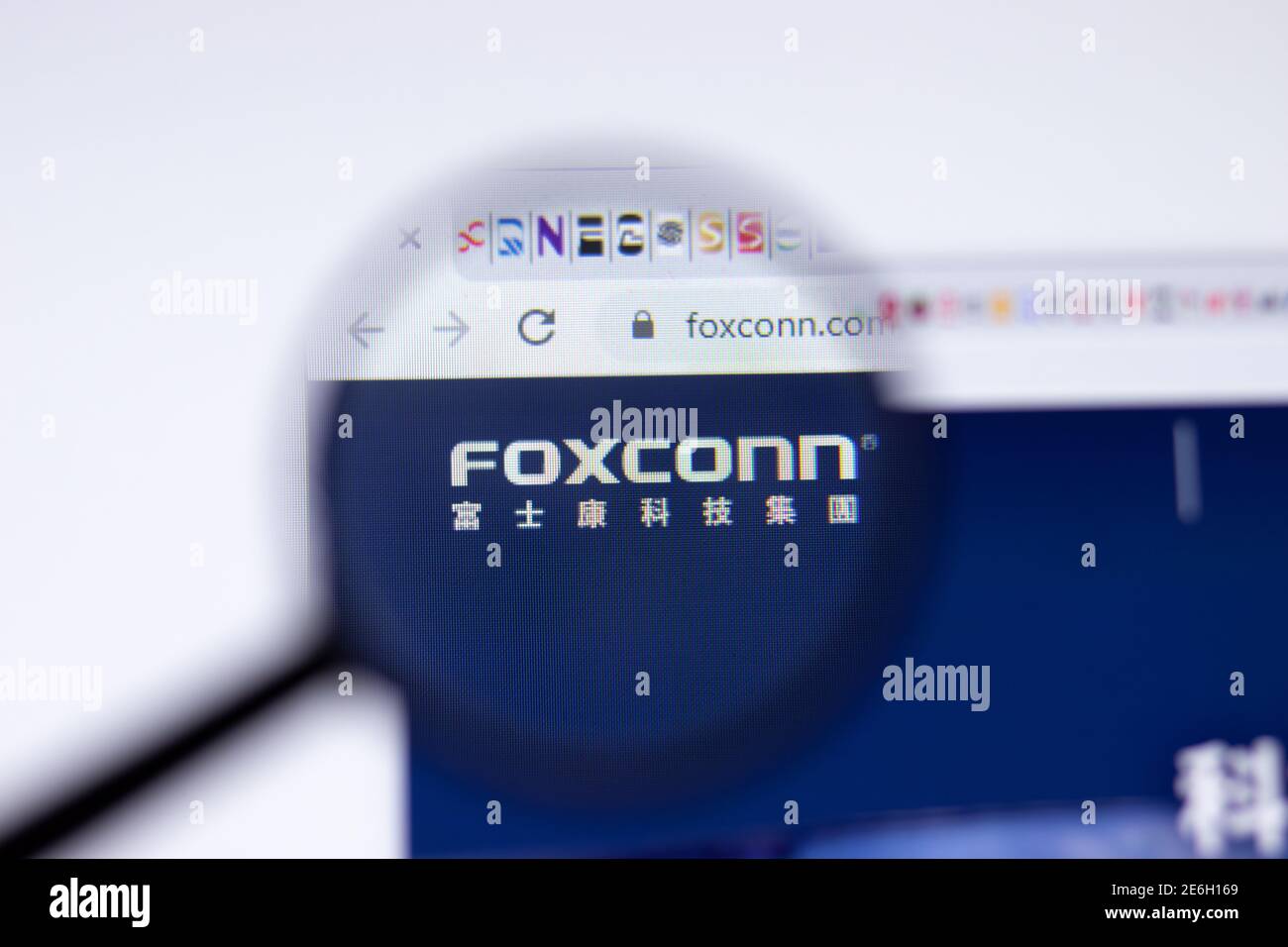 Foxconn logo hi-res stock photography and images - Alamy