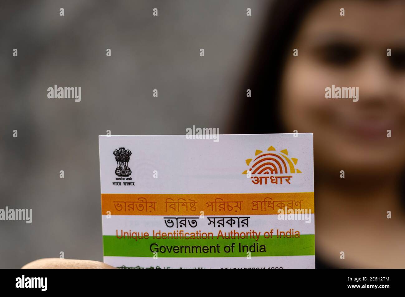 Indian identity card hi-res stock photography and images - Alamy