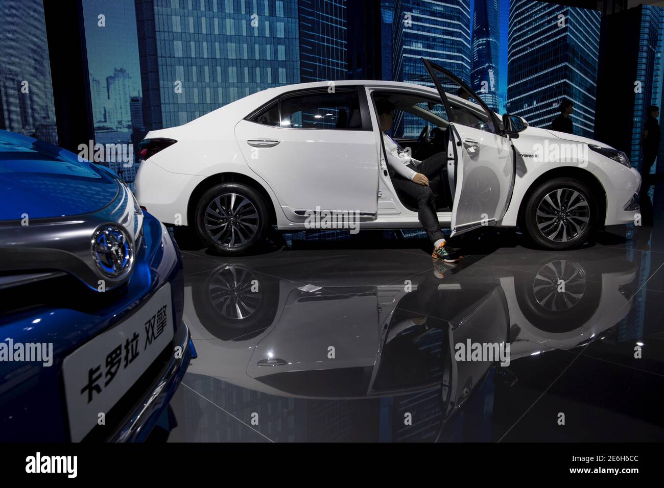 Toyota Corolla Hybrid High Resolution Stock Photography and Images - Alamy
