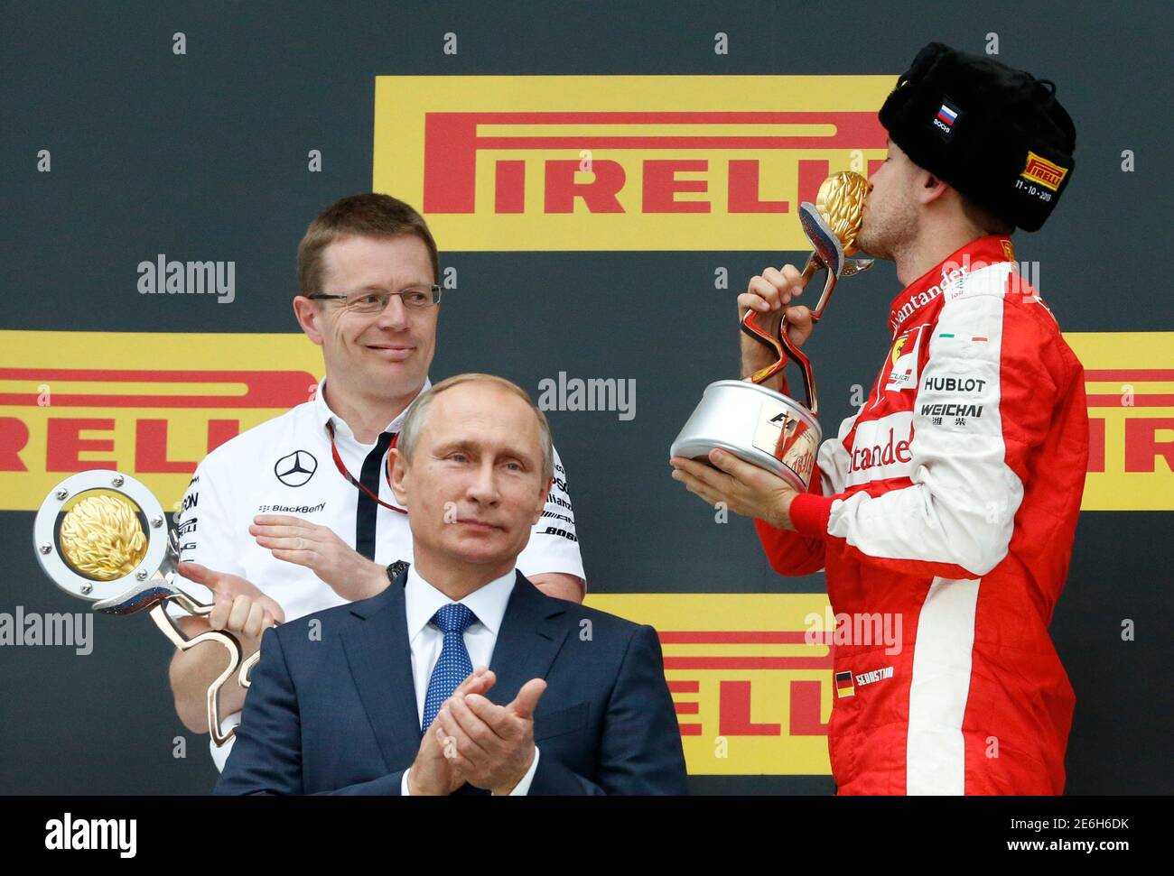 The podium vladimir putin hi-res stock photography and images - Alamy