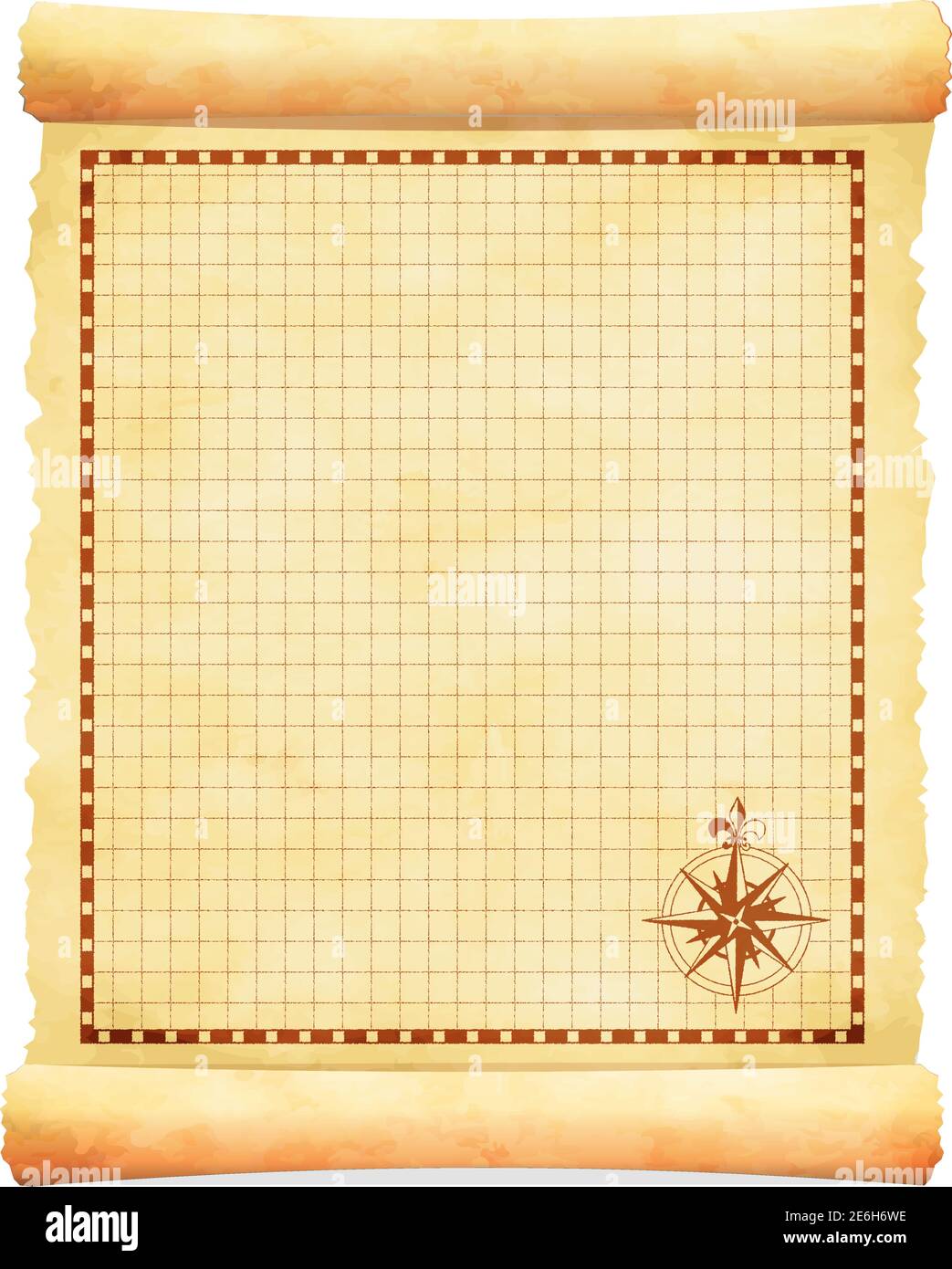 Old Treasure Map Paper