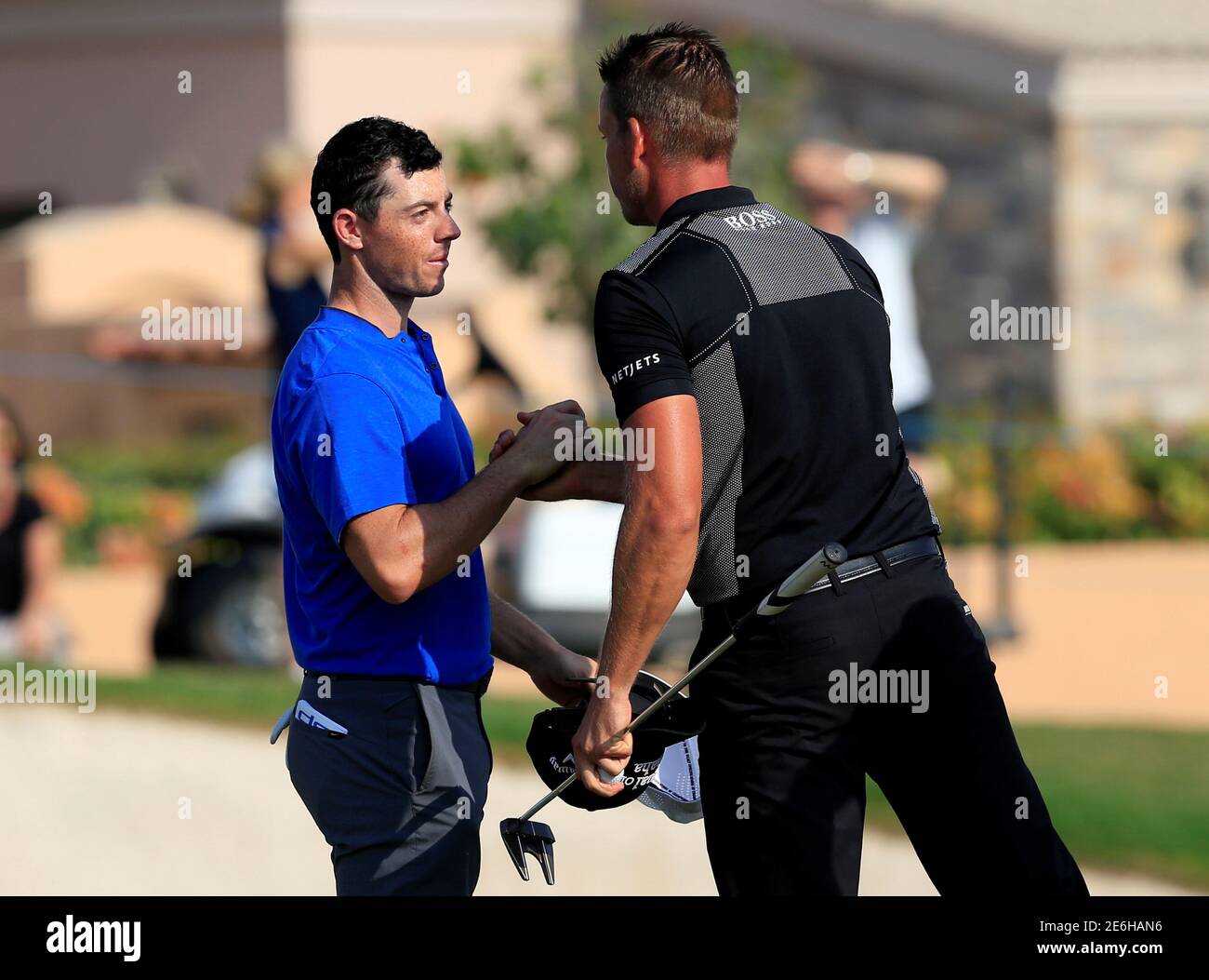 Golf handshake hi-res stock photography and images - Alamy