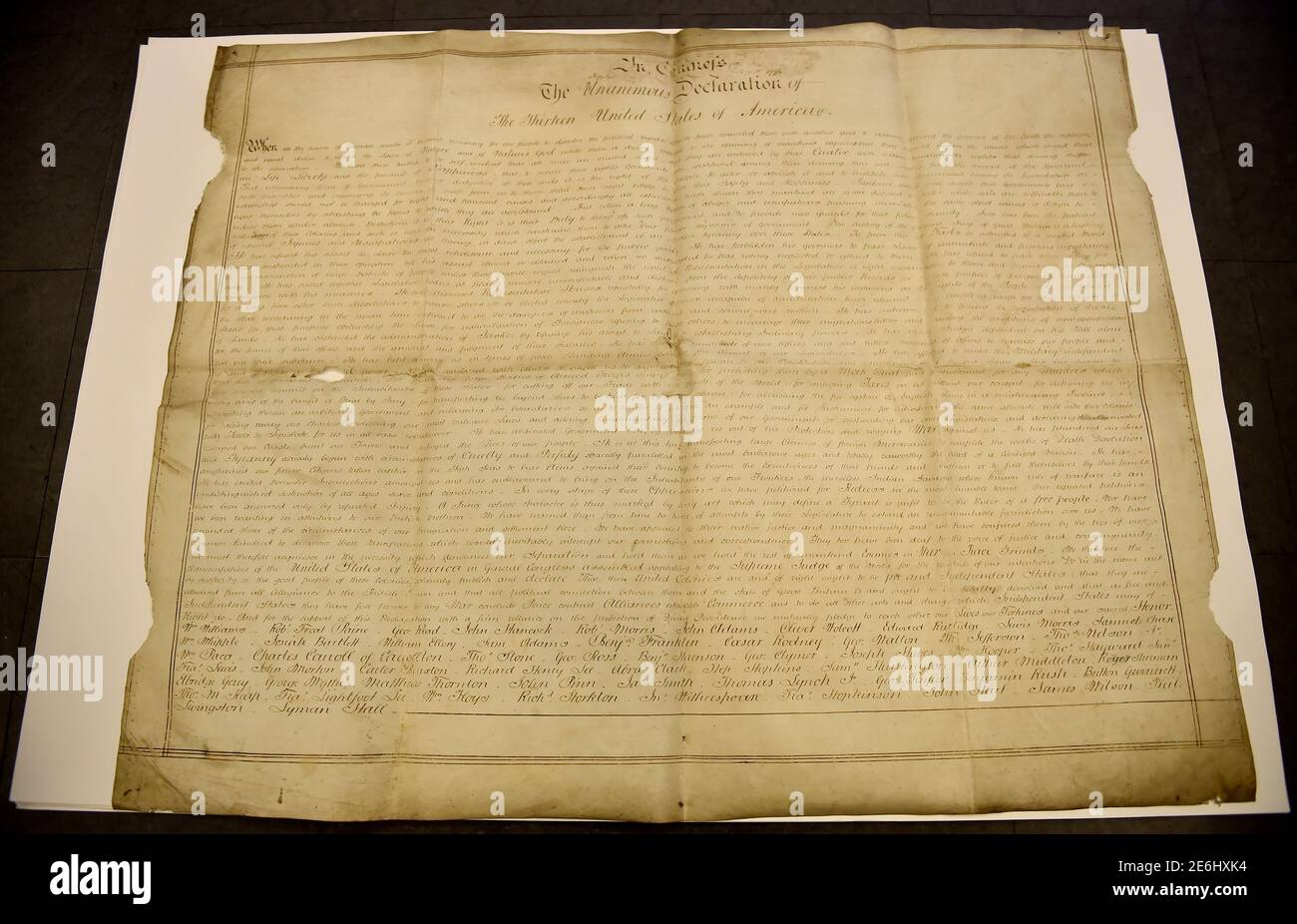 Handwritten Declaration High Resolution Stock Photography and Images ...