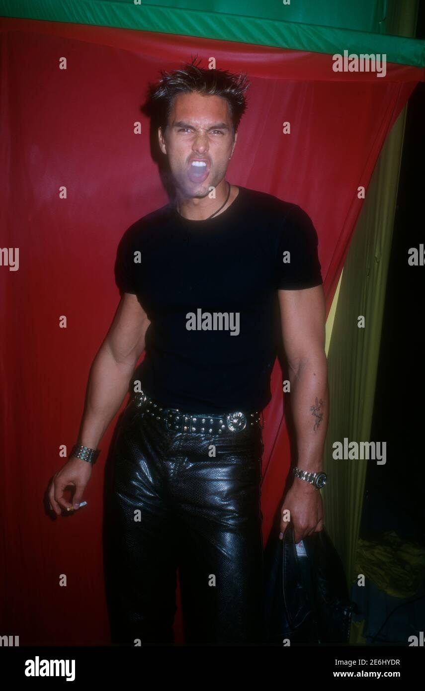 Santa Monica, California, USA 2nd May 1996 Model Marcus Schenkenberg ...