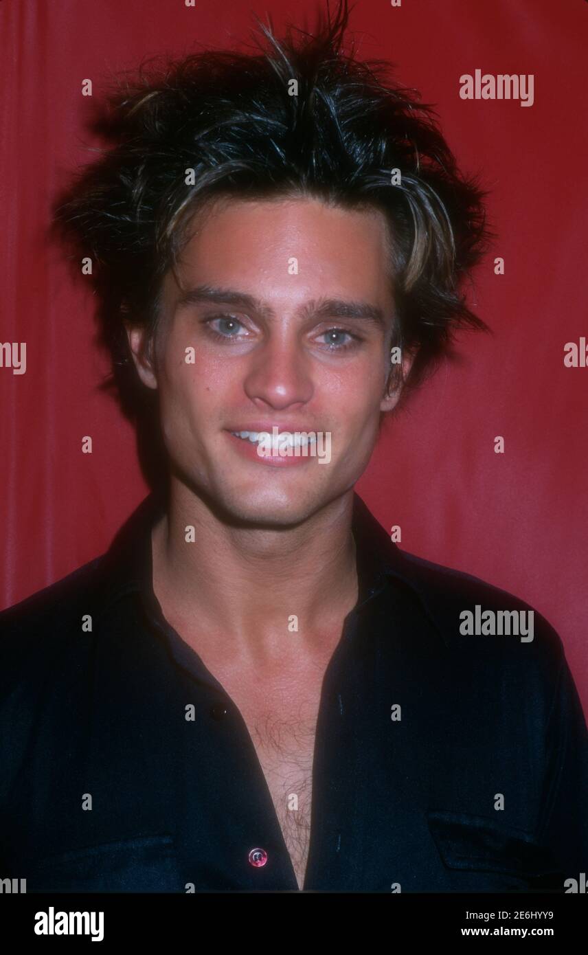 Santa Monica, California, USA 2nd May 1996 A Model poses backstage at ...
