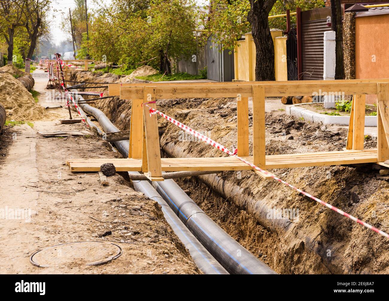 Underground gas line hi-res stock photography and images - Alamy
