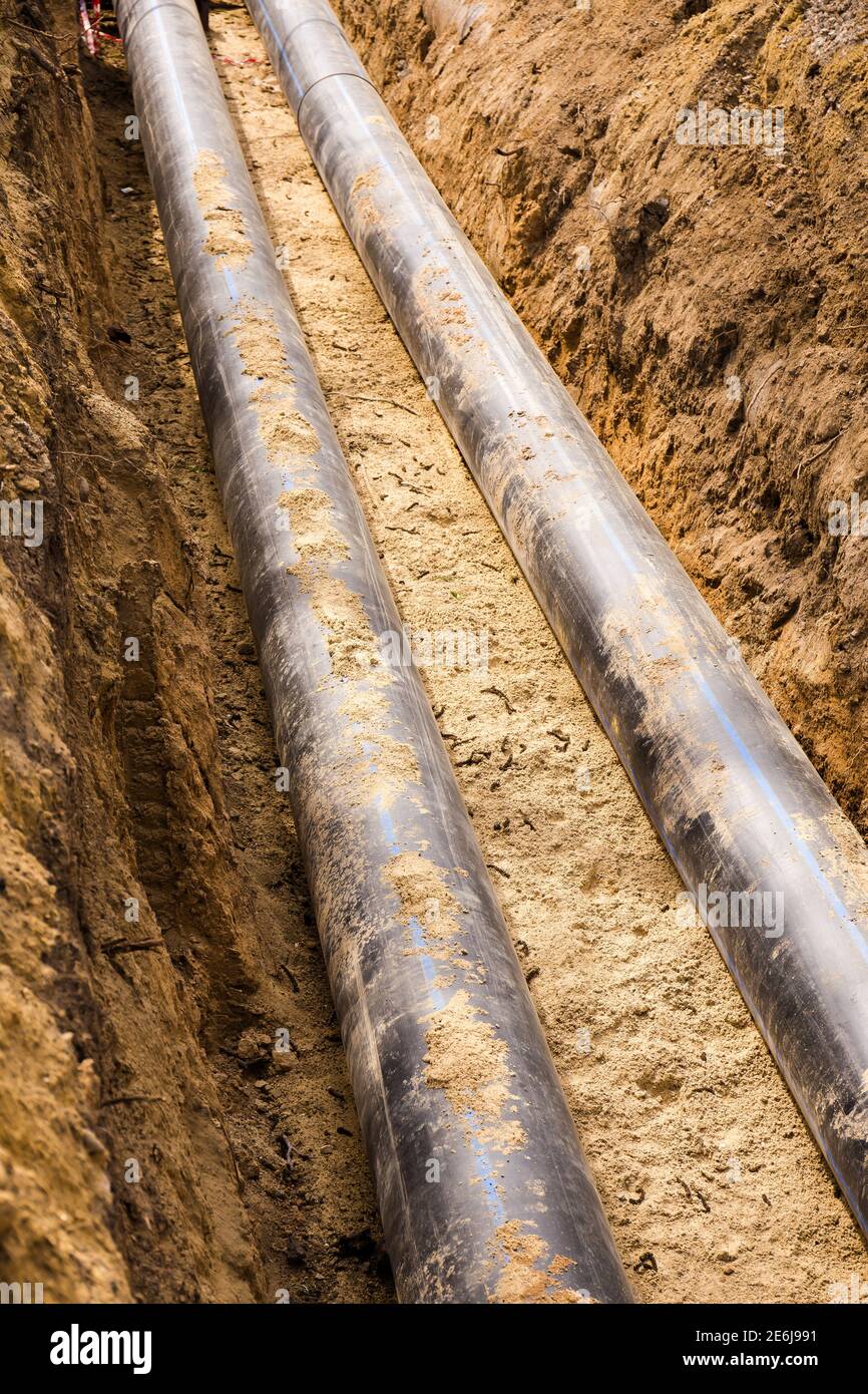 Replacement of pipes hi-res stock photography and images - Alamy