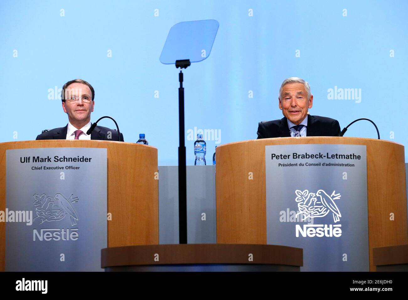 Nestlé ceo peter brabeck letmathe hi-res stock photography and images ...