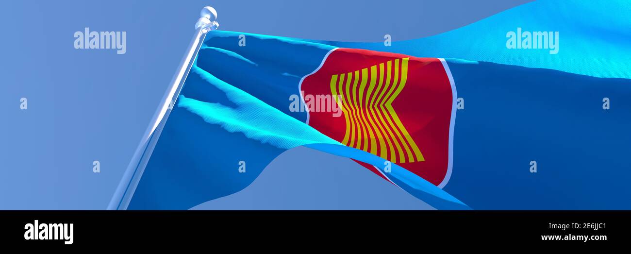 Asean flag hi-res stock photography and images - Alamy