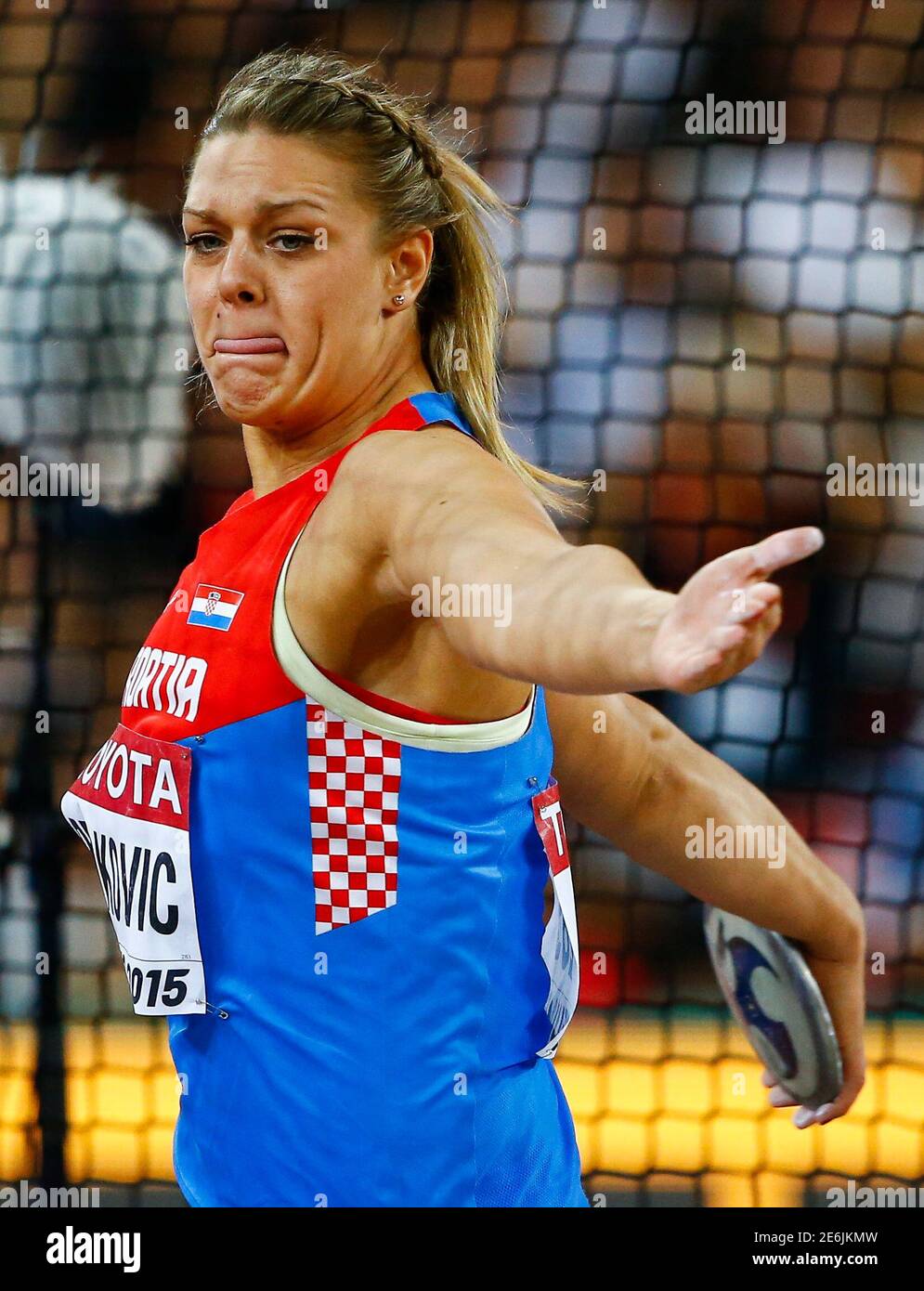 Sandra Perkovic Discus Throw High Resolution Stock Photography and ...