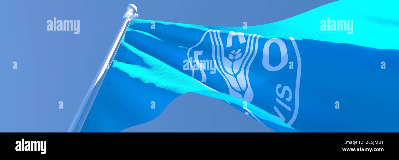 Fao flag hi-res stock photography and images - Alamy