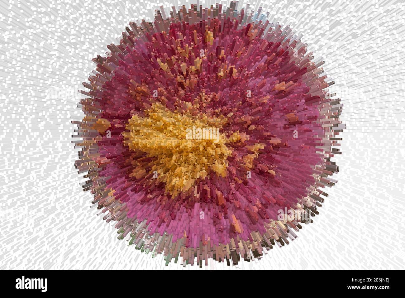 pink purple abstract exploding extruding background concept explosion ...