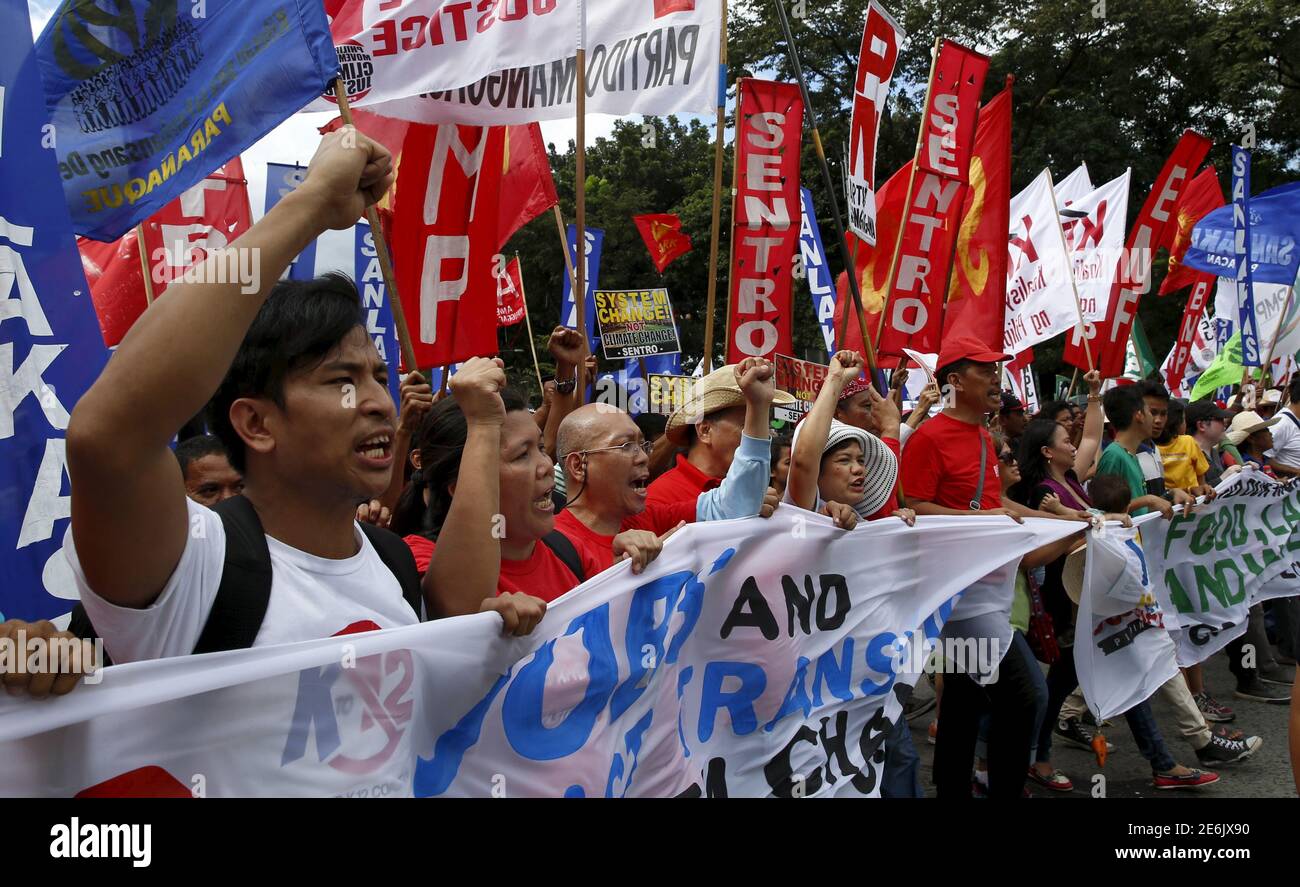 Philippines climate activists hi-res stock photography and images - Alamy