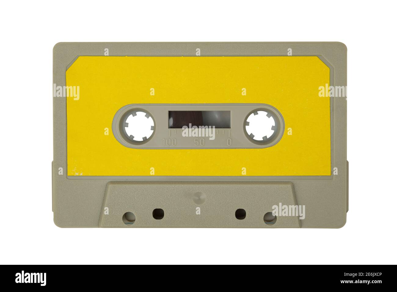 Retro Audio Tape isolated on white background Stock Photo - Alamy
