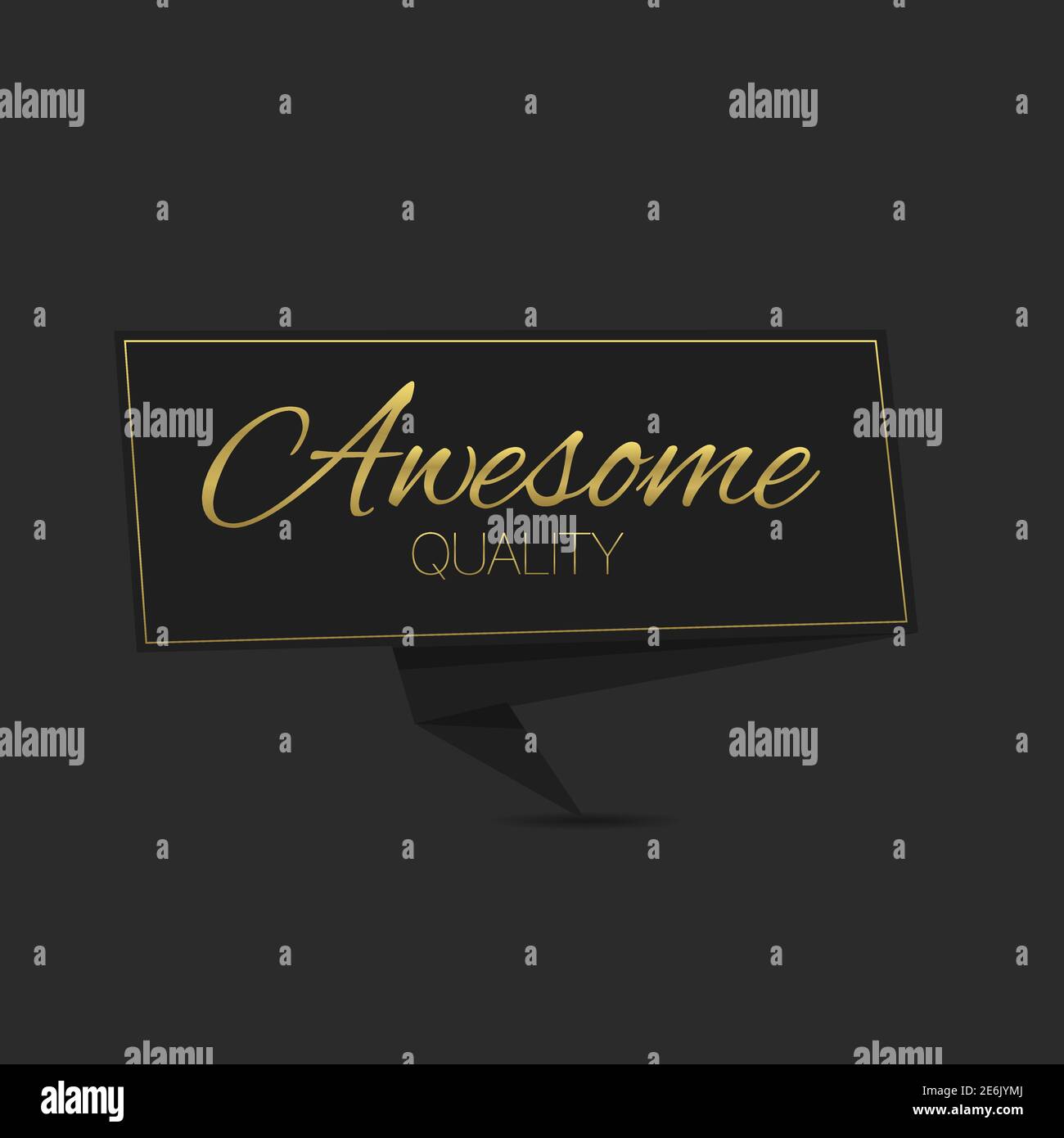 Awesome quality label template Stock Vector Image & Art - Alamy