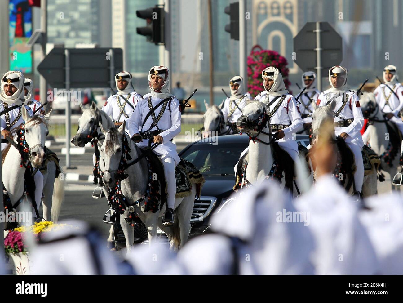 King Of Qatar High Resolution Stock Photography and Images - Alamy