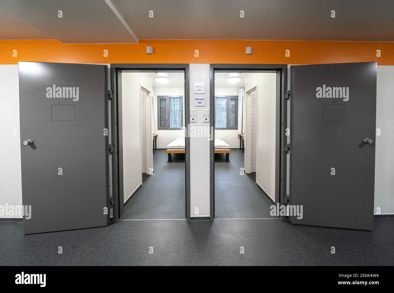 Detention cells hi-res stock photography and images - Alamy