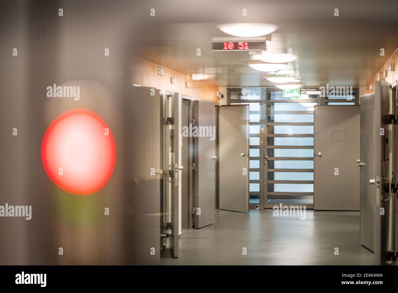 Open prison cell doors hi-res stock photography and images - Alamy