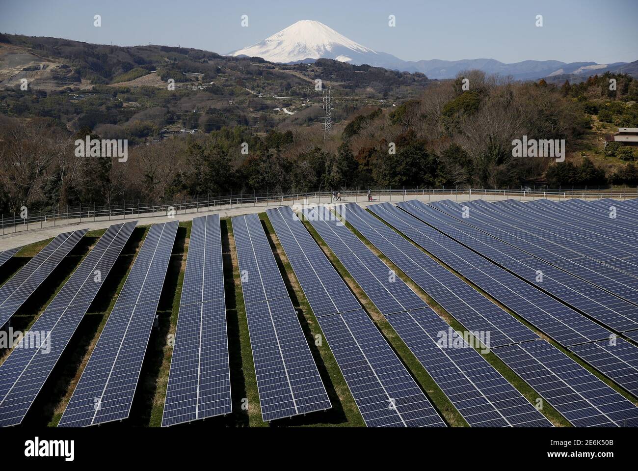 Japan solar panels hi-res stock photography and images - Alamy