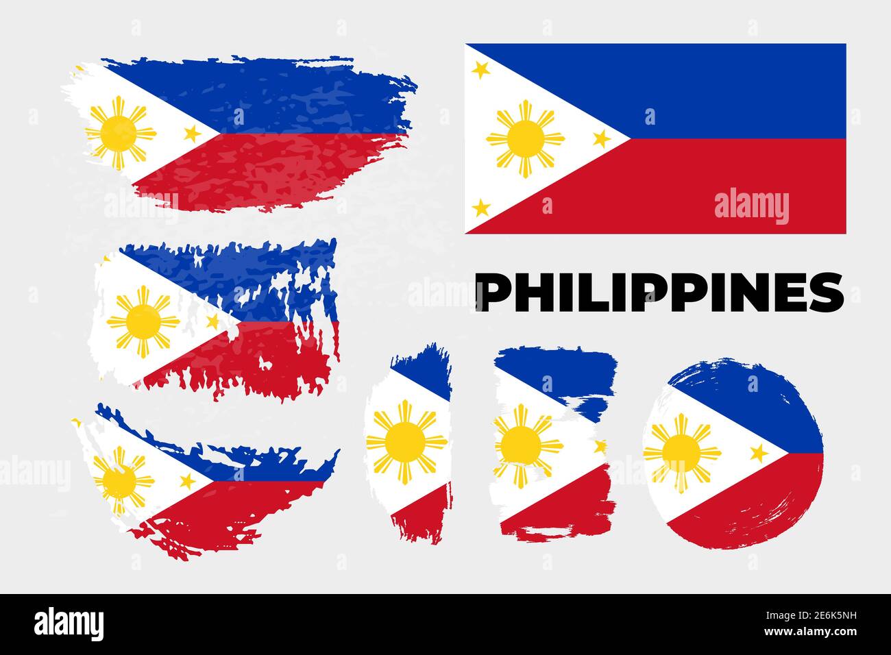 Philipines flag Stock Vector Images - Alamy