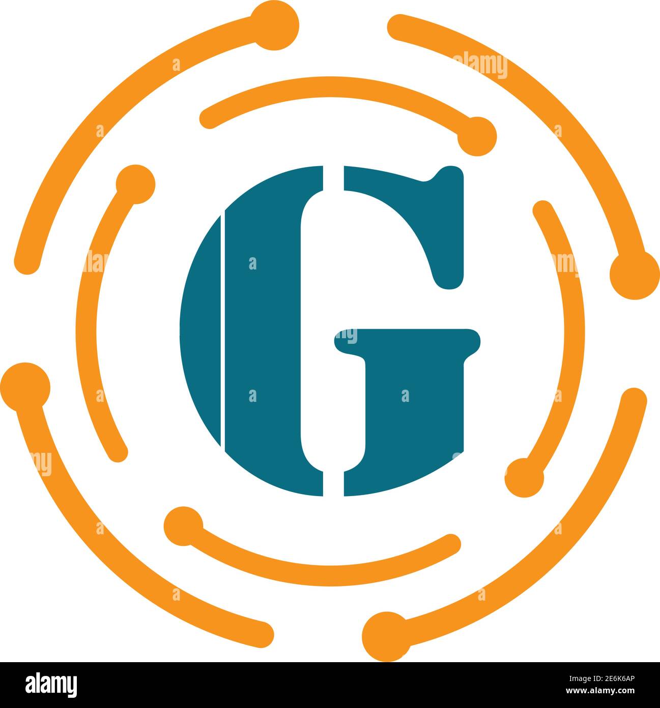 letter G logo icon design template elements for your application or ...