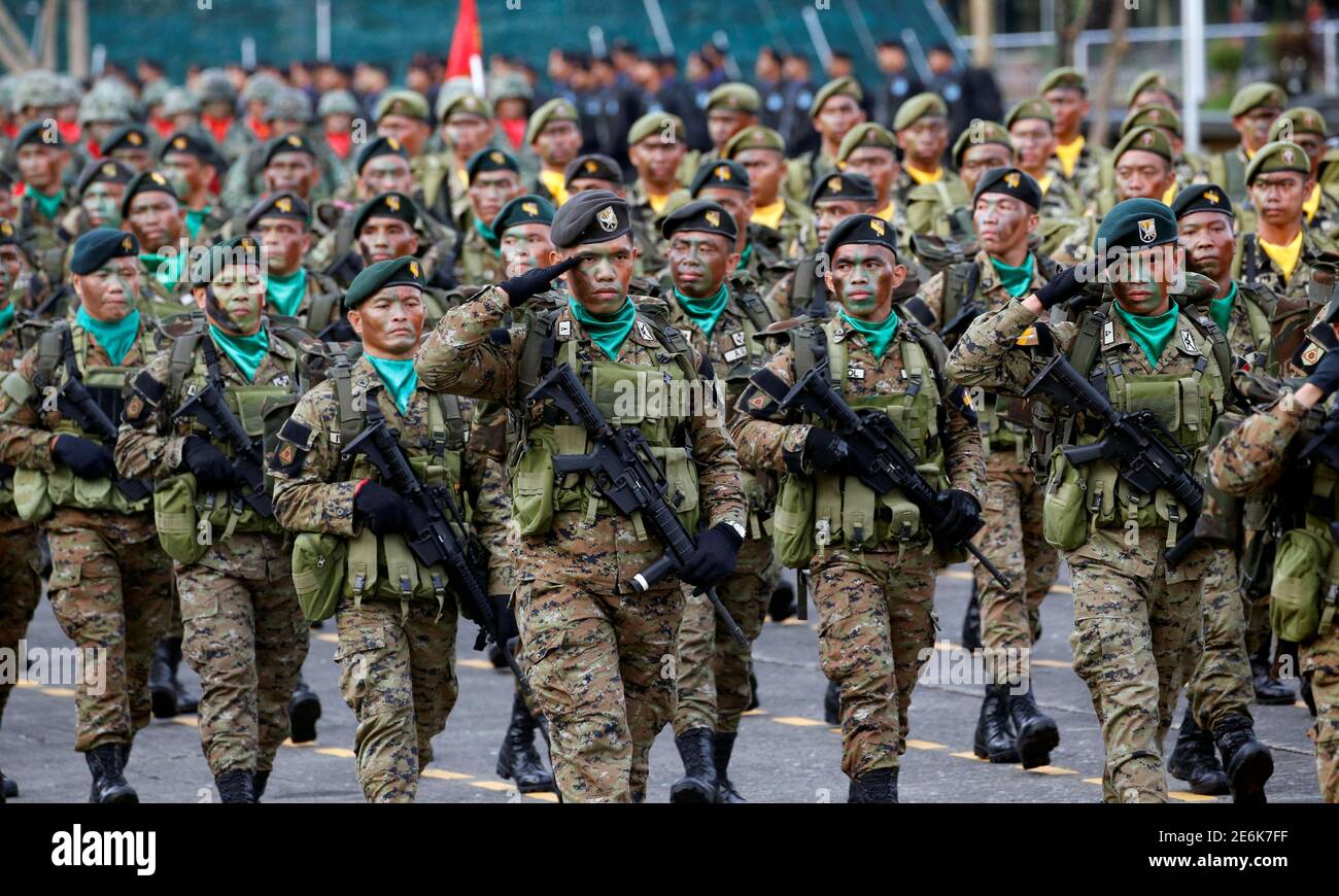 Armed Forces Of The Philippines Soldiers High Resolution Stock ...