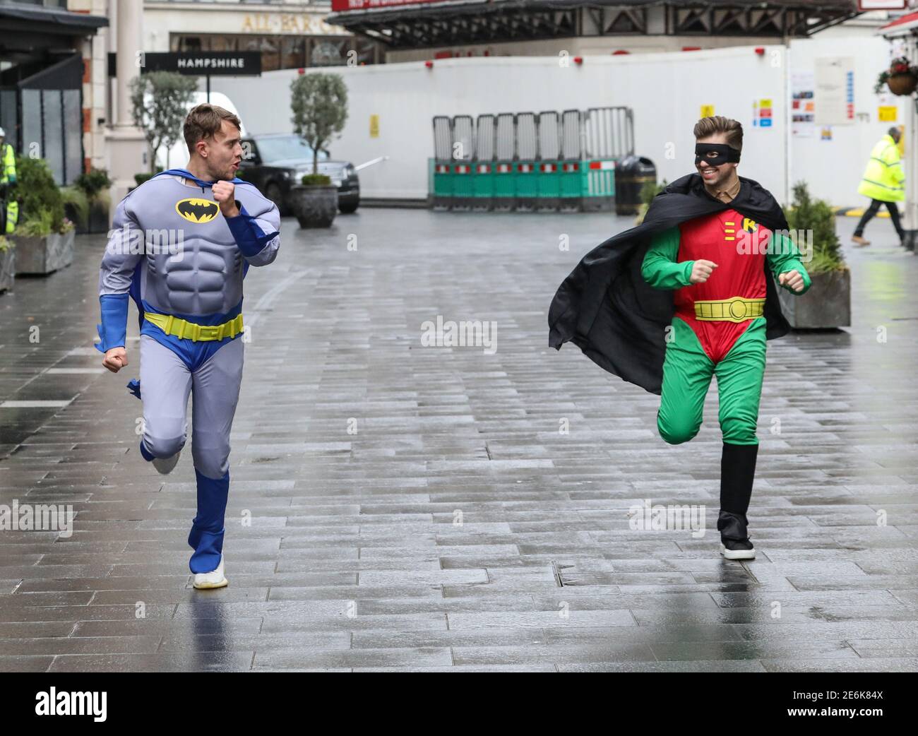 Capital Breakfast presenter Roman Kemp was surprised with a ride in a ...