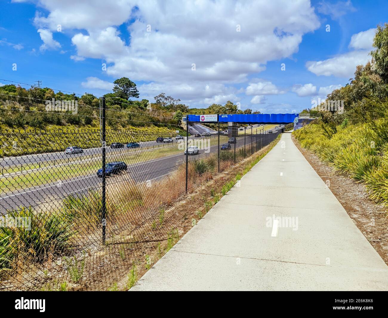 Peninsula Link Trail in Australia Stock Photo - Alamy
