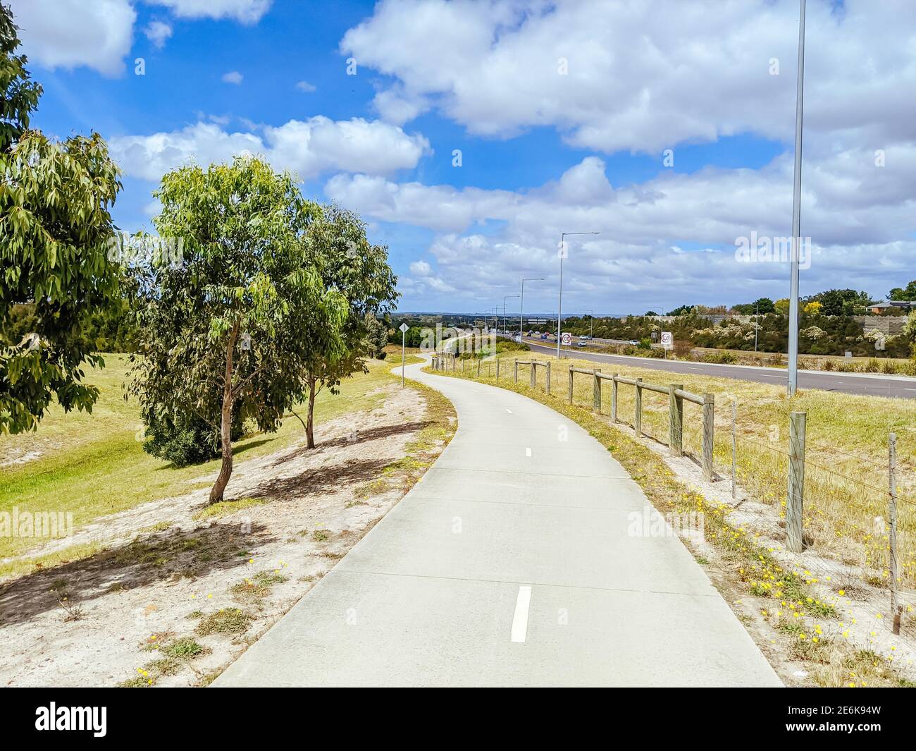 Cycle trail victoria australia hi-res stock photography and images - Alamy