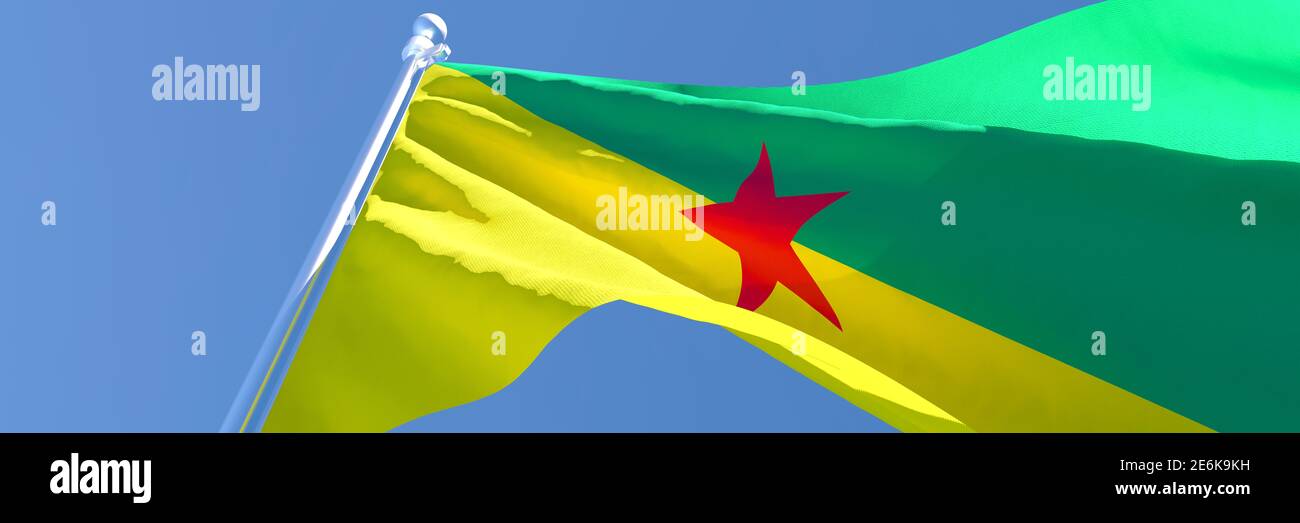 Cayenne flag hi-res stock photography and images - Alamy