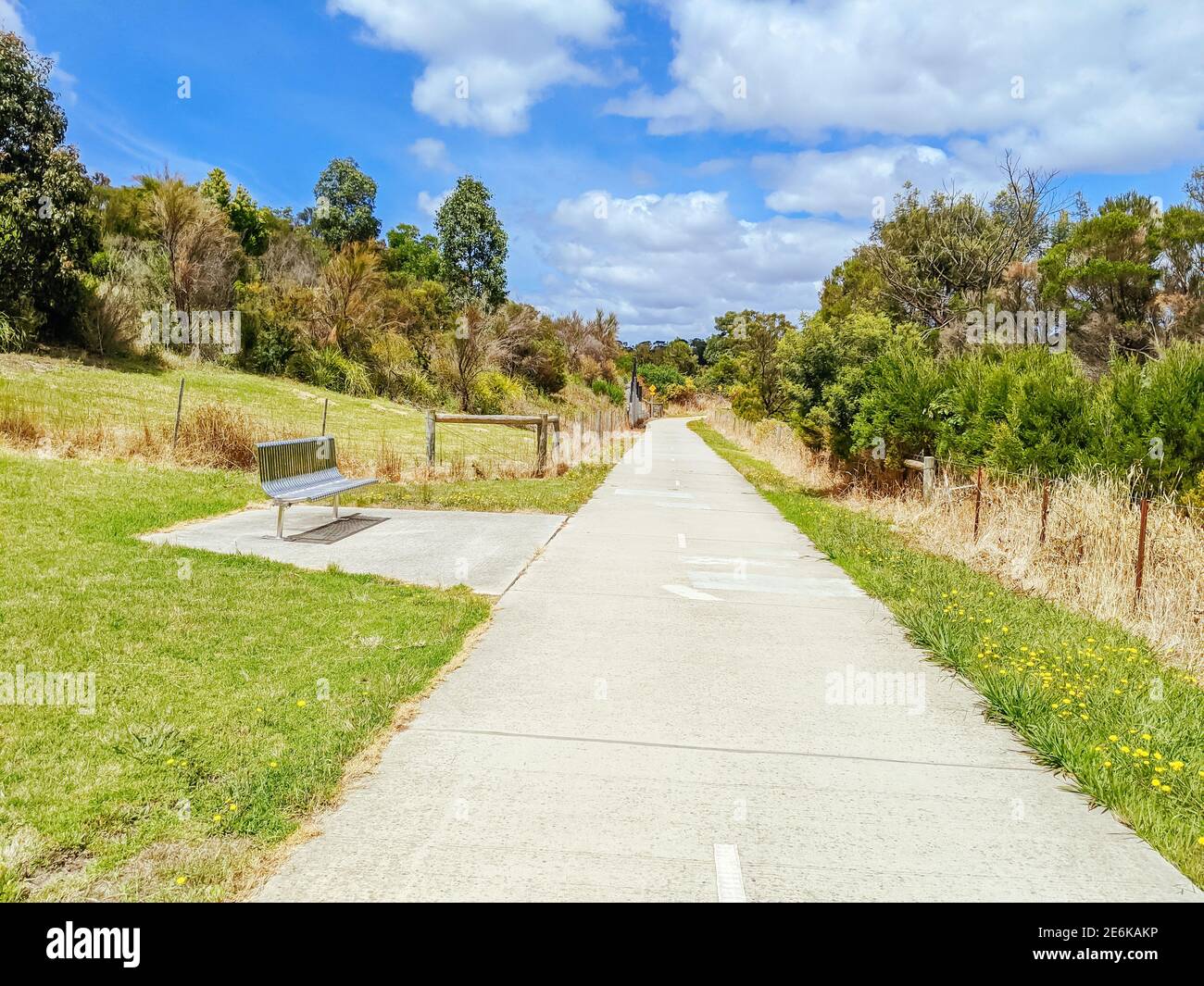 Peninsula Link Trail in Australia Stock Photo - Alamy