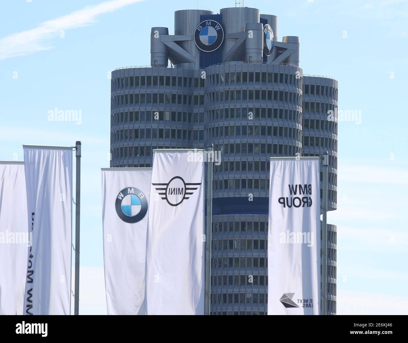 Bmw flags hi-res stock photography and images - Alamy