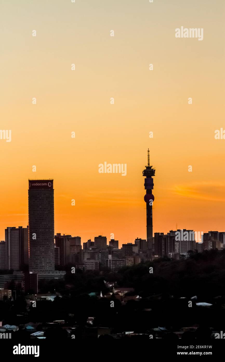 Johannesburg skyline sunrise hi-res stock photography and images - Alamy