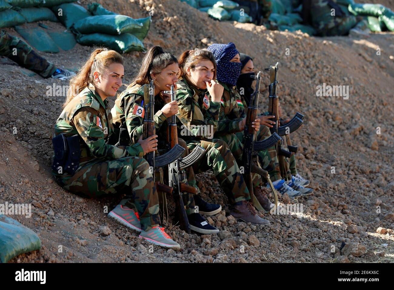 Islamic Fighters All Female High Resolution Stock Photography and ...