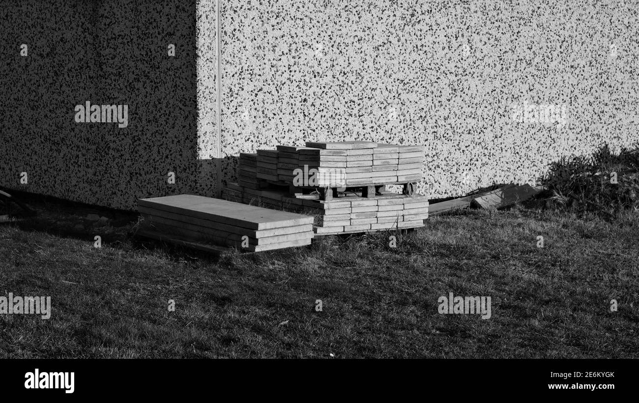Old stone warehouse Black and White Stock Photos & Images - Alamy