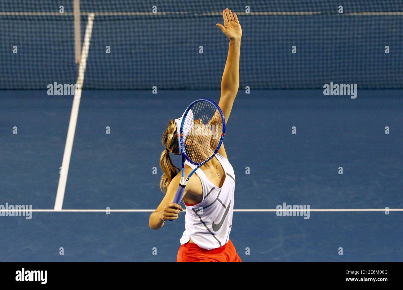 Maria sharapova practice hi-res stock photography and images - Alamy