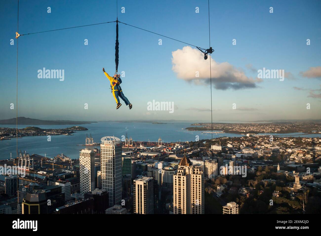 Auckland sky tower new zealand hi-res stock photography and images - Alamy