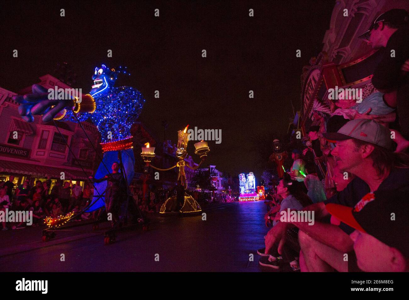 Disneyland parade night hi-res stock photography and images - Alamy
