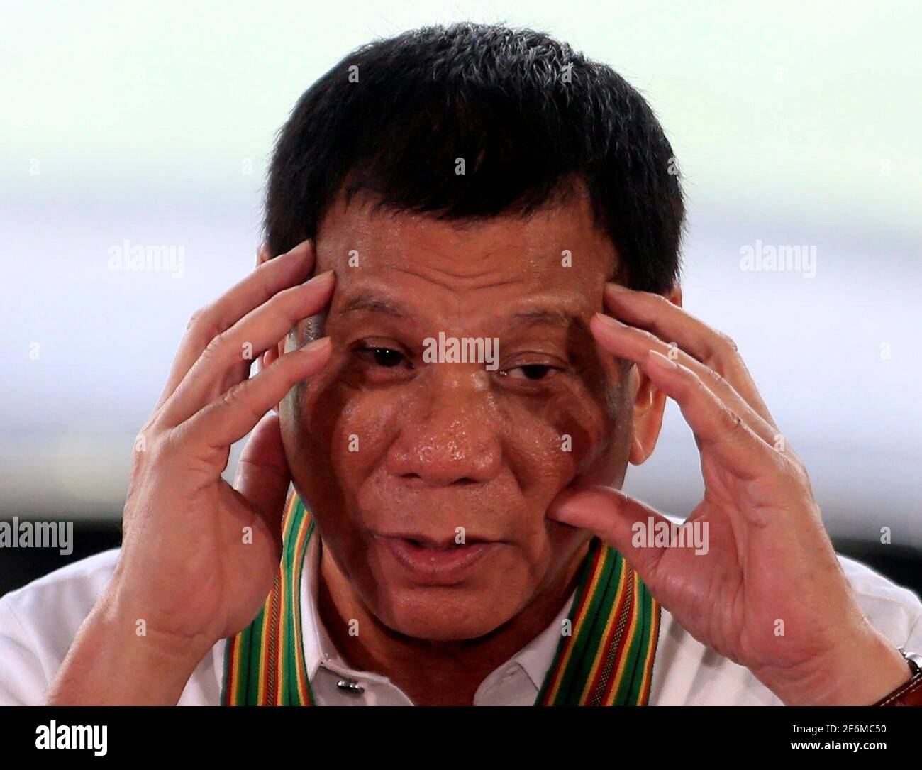 Rodrigo Duterte Speech Philippine 2016 High Resolution Stock ...