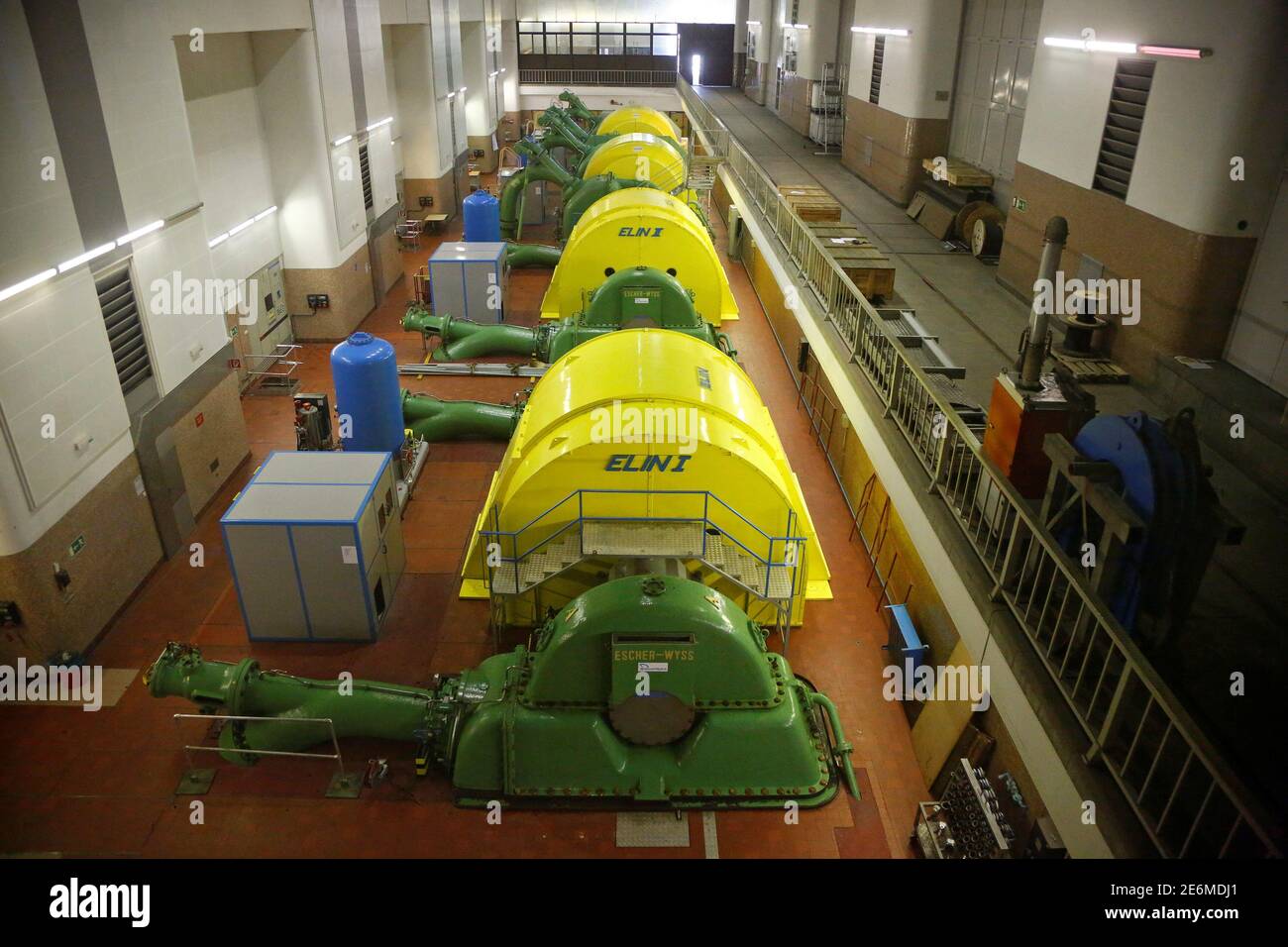 Turbines hydropower plant hi-res stock photography and images - Alamy