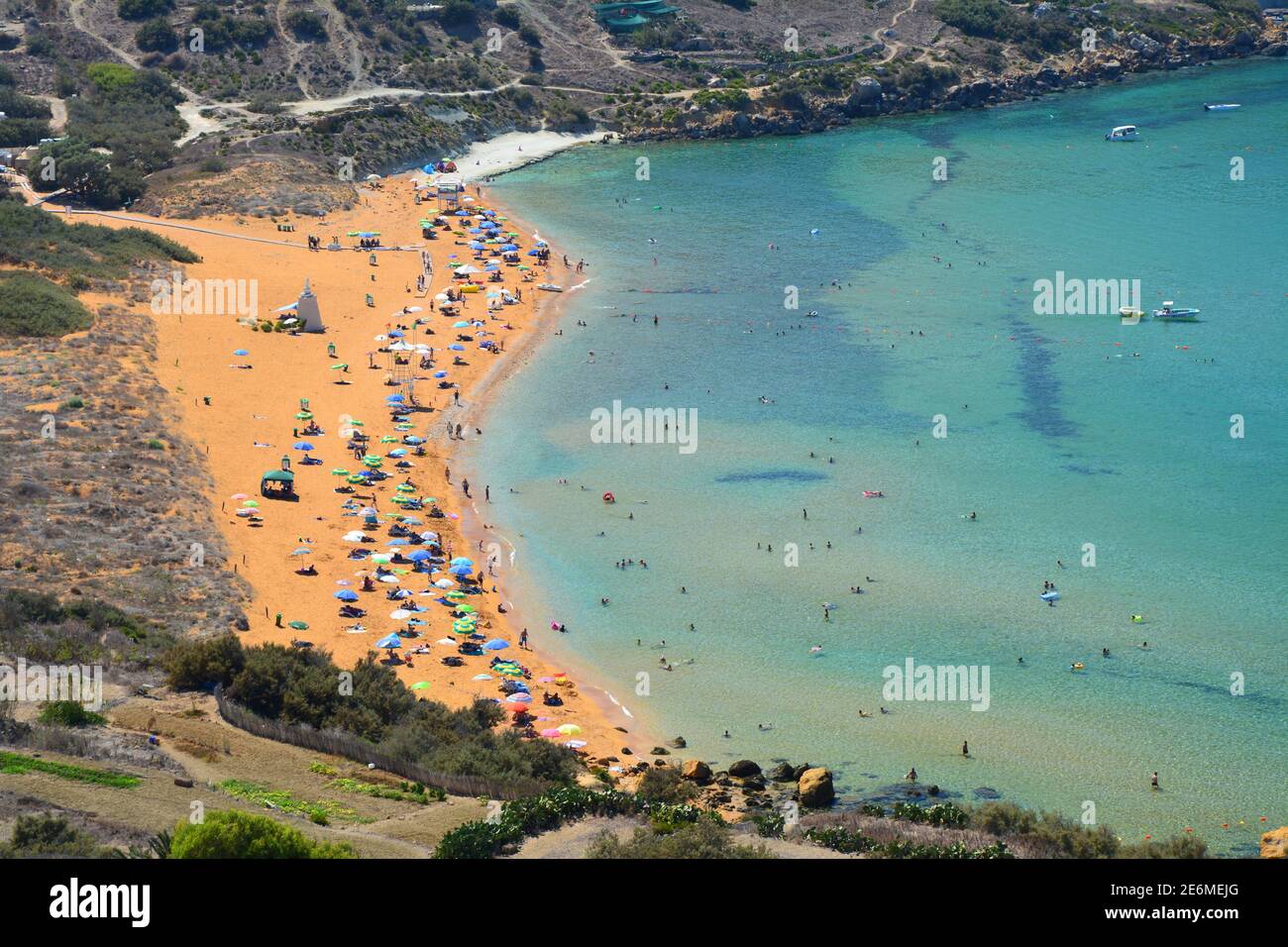Ramla bay on gozo island hi-res stock photography and images - Alamy
