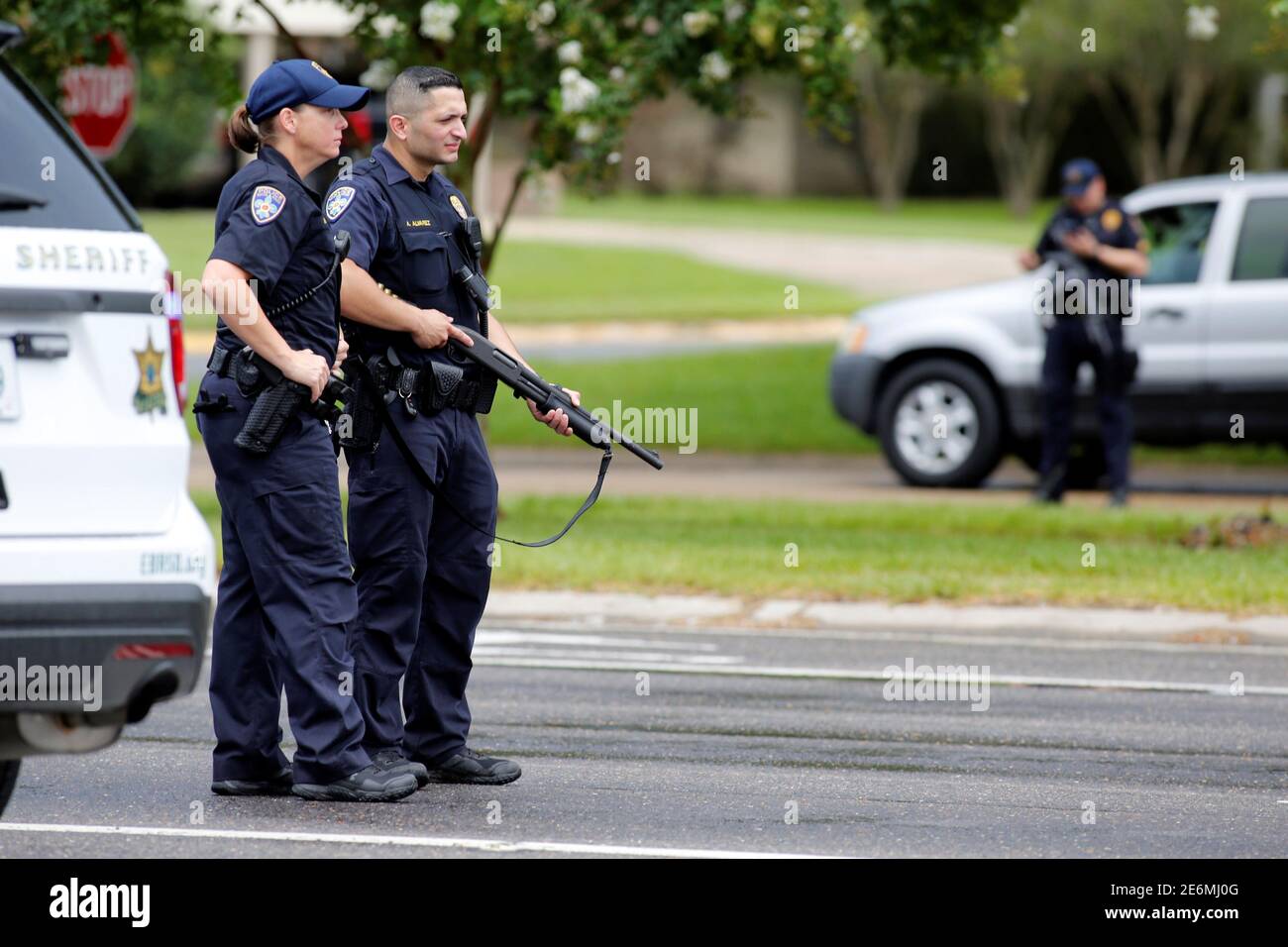 Shooting of police officers in baton rouge hi-res stock photography and ...