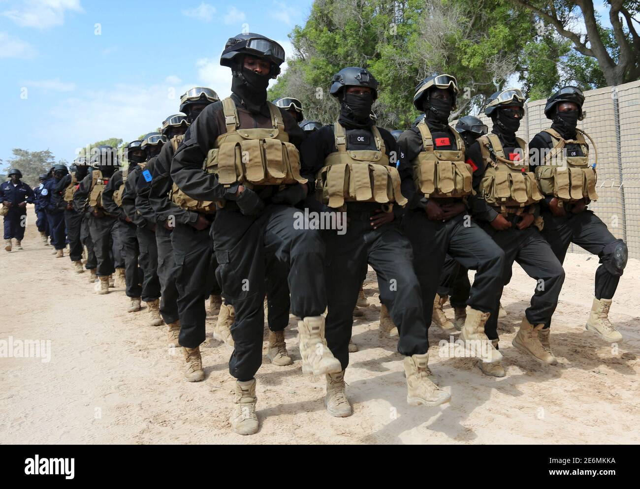 Somalia police force hi-res stock photography and images - Alamy