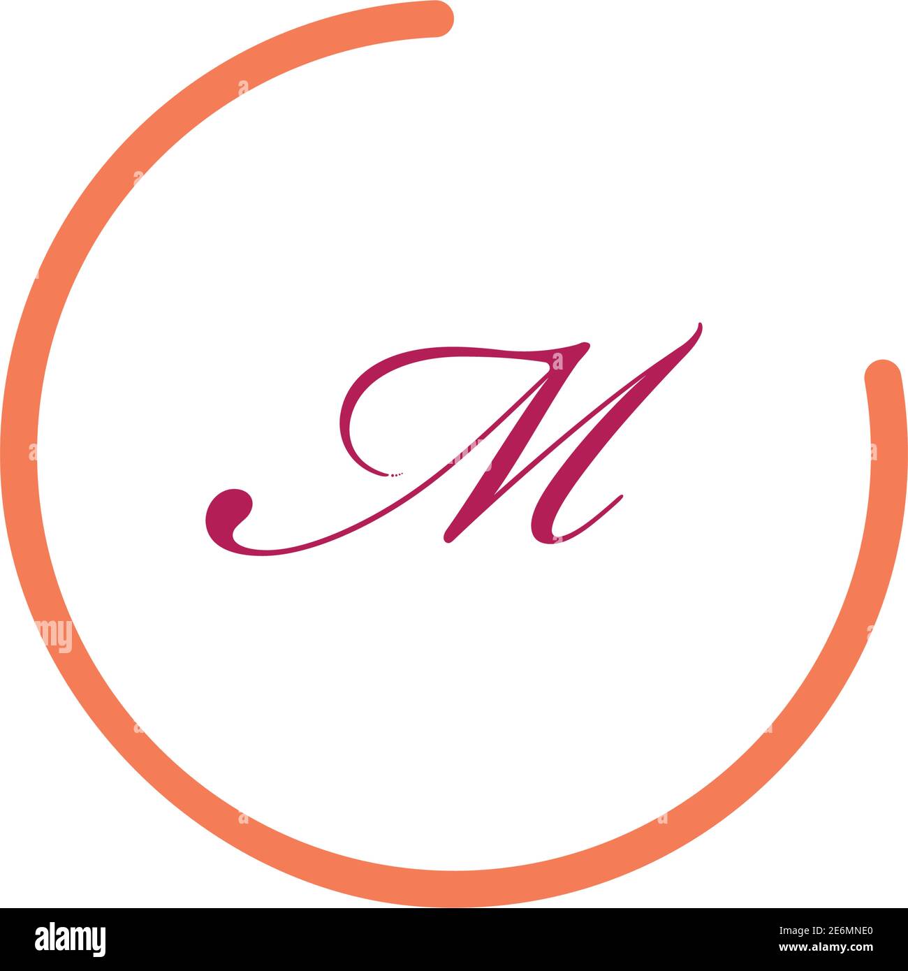 letter M business logo illustration design template Stock Vector Image ...