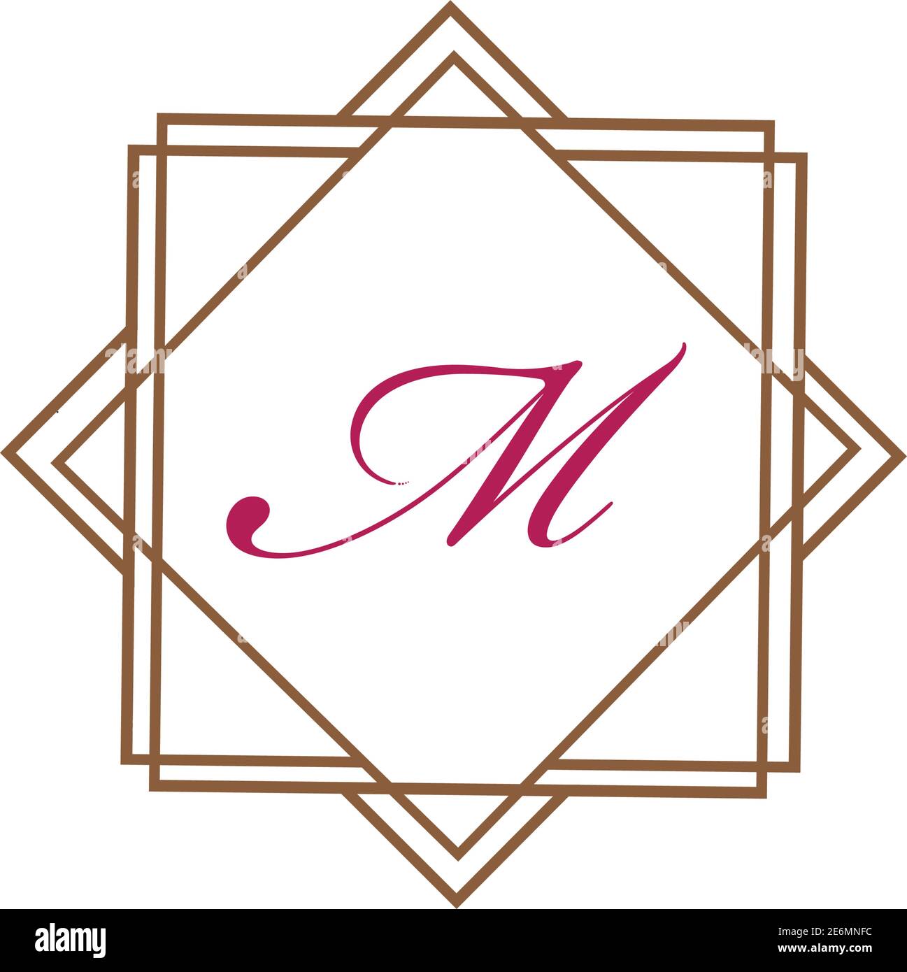 letter M business logo illustration design template Stock Vector Image ...