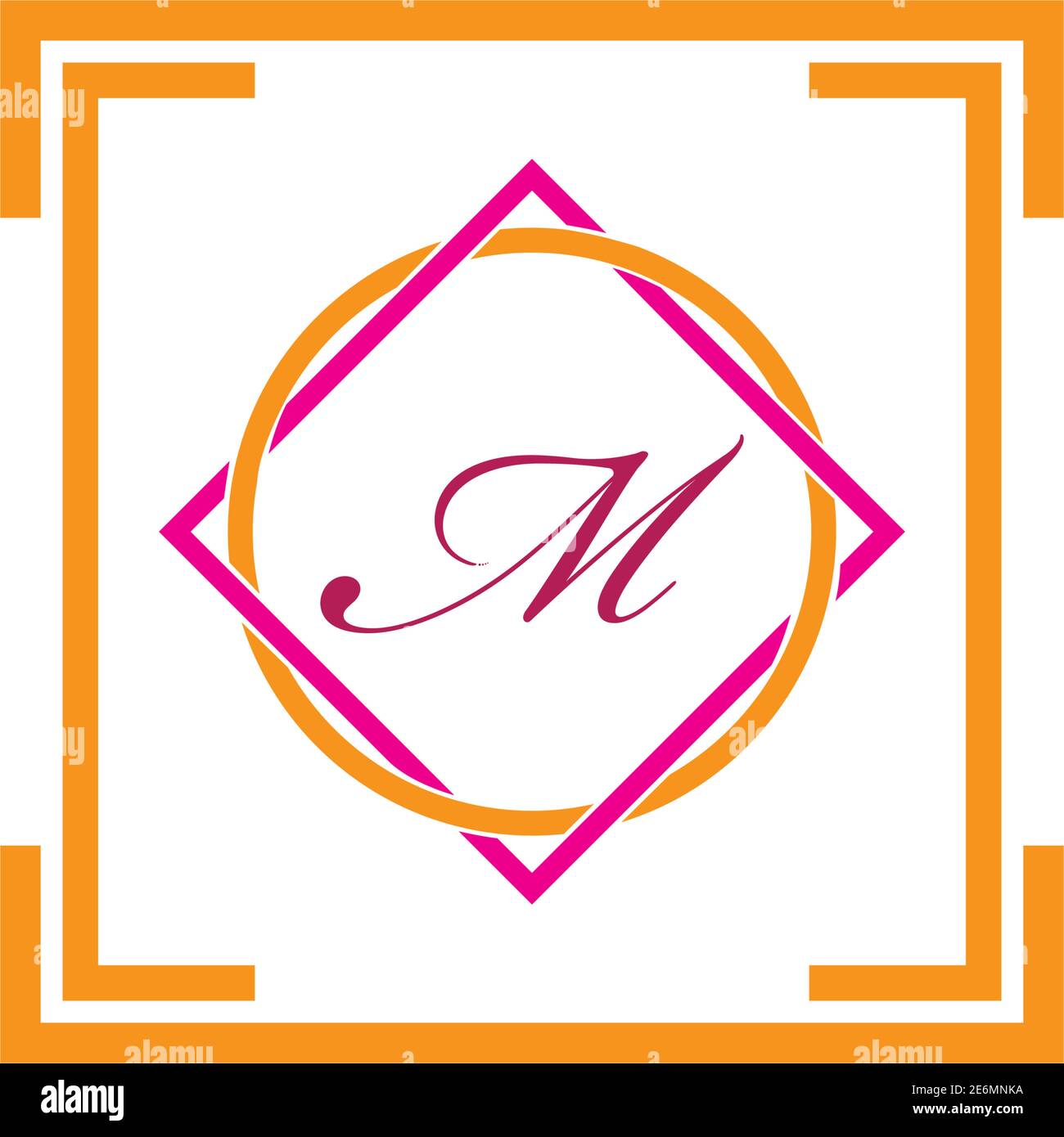 letter M business logo illustration design template Stock Vector Image ...
