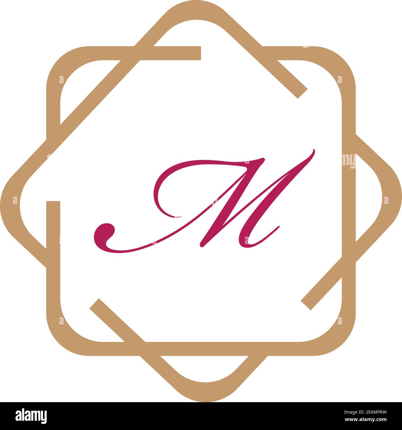letter M business logo illustration design template Stock Vector Image ...