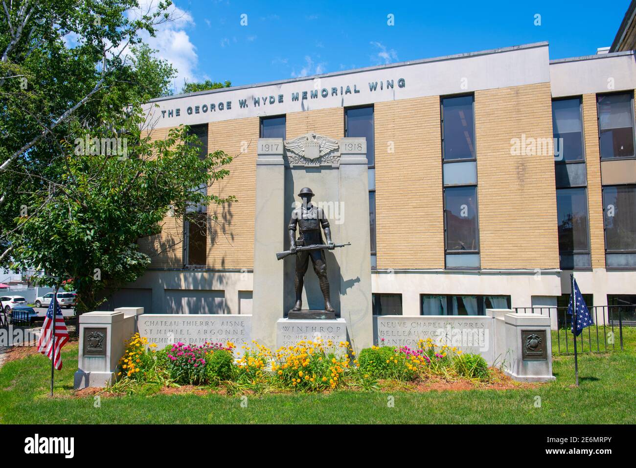 Winthrop town hall hi-res stock photography and images - Alamy