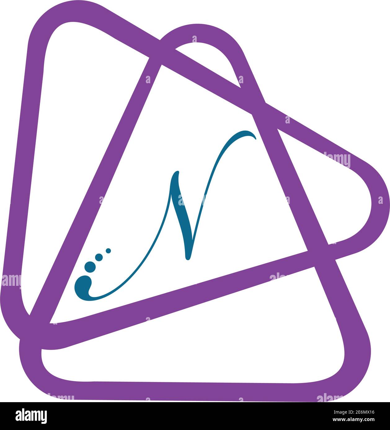 Letter N Business corporate abstract unity vector logo design template ...