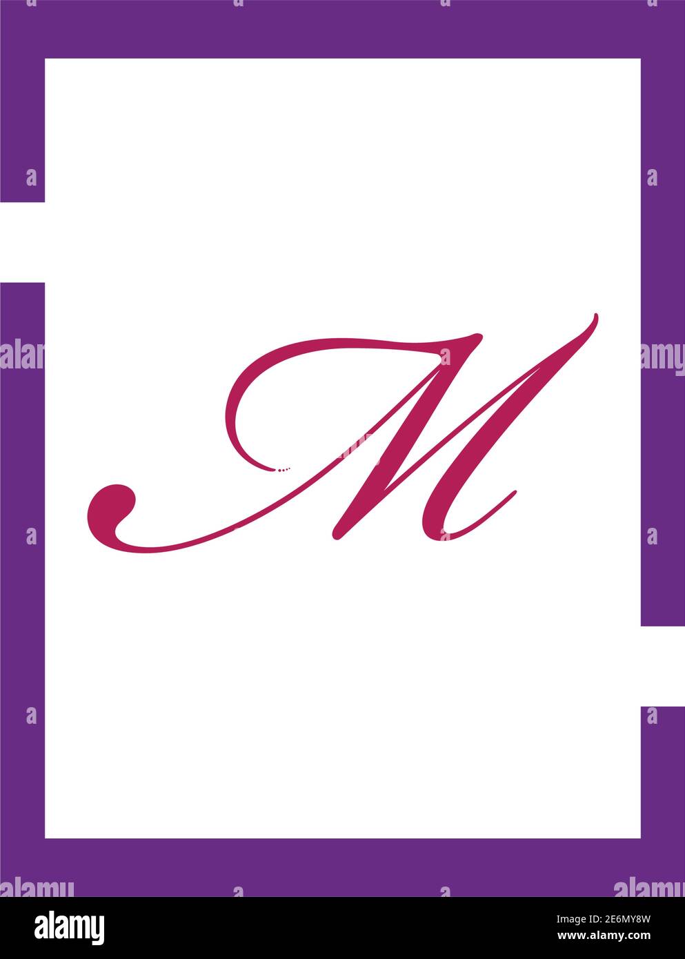 letter M business logo illustration design template Stock Vector Image ...